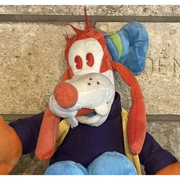 Disney | Toys | Vintage Authentic Disney Park Rainbow Goofy ...